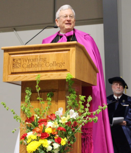The "Wyoming Prayer" of Bishop David Ricken - Wyoming Catholic College