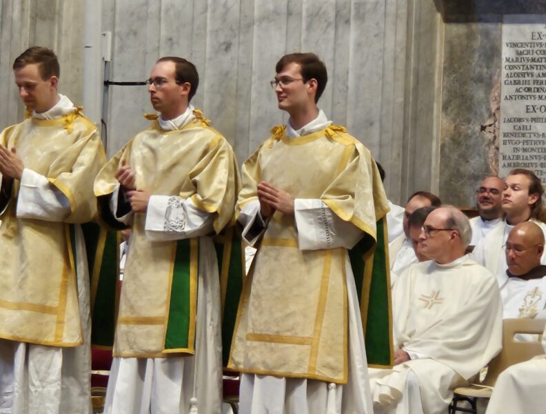 Andrew Westerman (‘19) Ordained to Deaconate - Wyoming Catholic College
